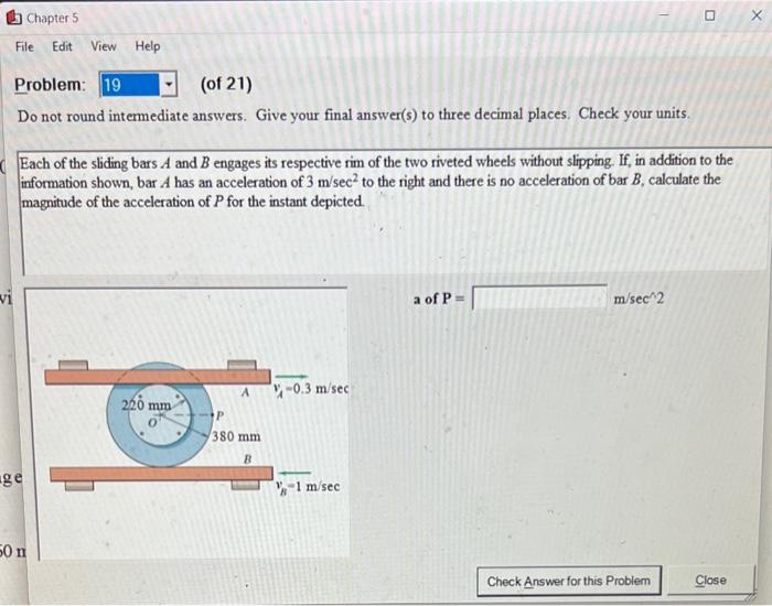 solved-each-of-the-sliding-bars-a-and-b-engages-its-chegg