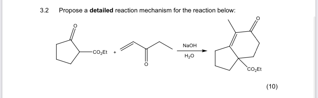 Solved 3.2 Propose a detailed reaction mechanism for the | Chegg.com Solved 3.2 Propose a detailed reaction mechanism for the | Chegg.com