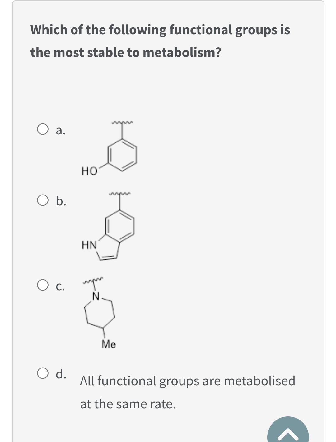 Solved Which of the following functional groups is the most | Chegg.com