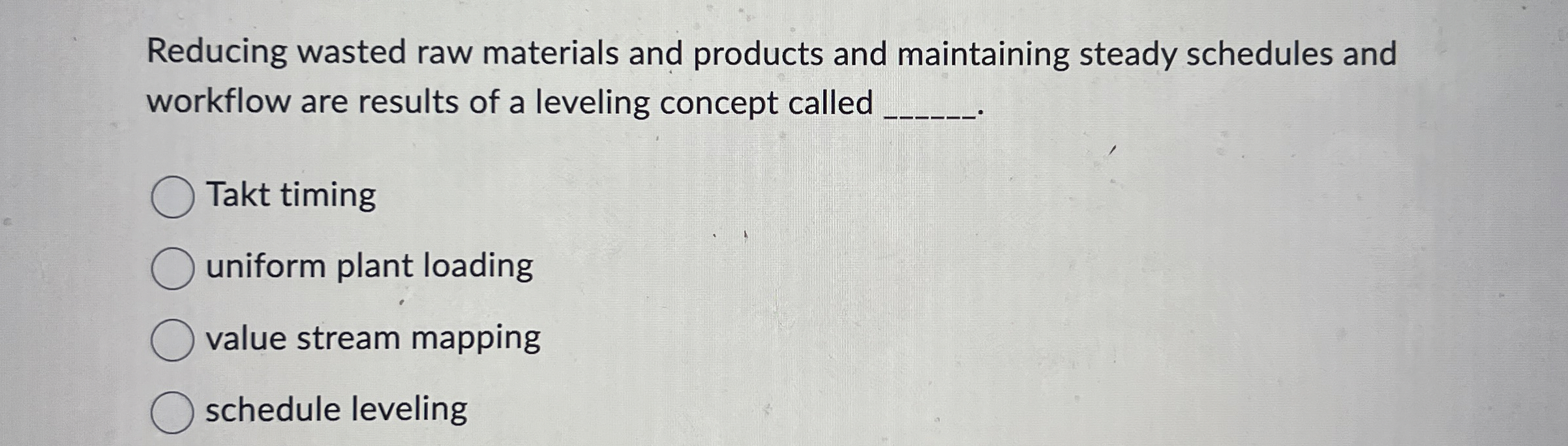 Solved Reducing wasted raw materials and products and | Chegg.com