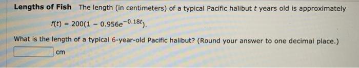 Solved Lengths of Fish The length (in centimeters) of a | Chegg.com