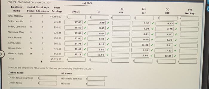 Example 4-3 To use the wage-bracket method, follow | Chegg.com