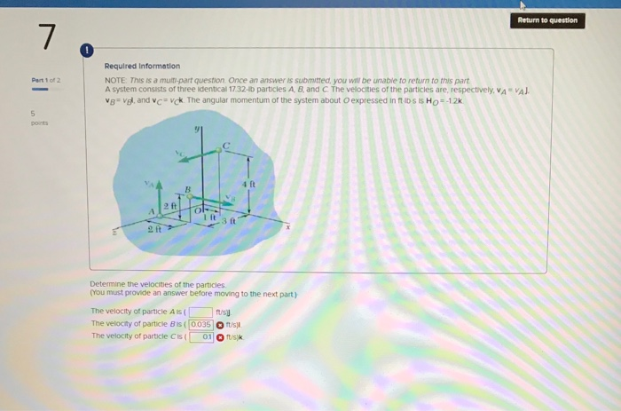 Solved A system consists of three identical 17.32-lb | Chegg.com