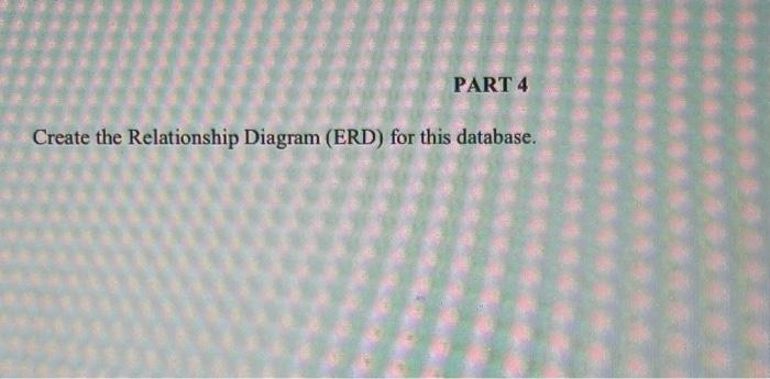 Solved 1) CREATE A DATABASE Create a database named LMSDB | Chegg.com