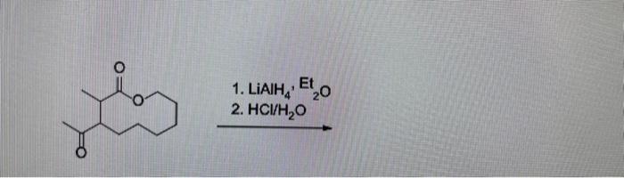 Solved 1. LiAlH4,Et2O | Chegg.com