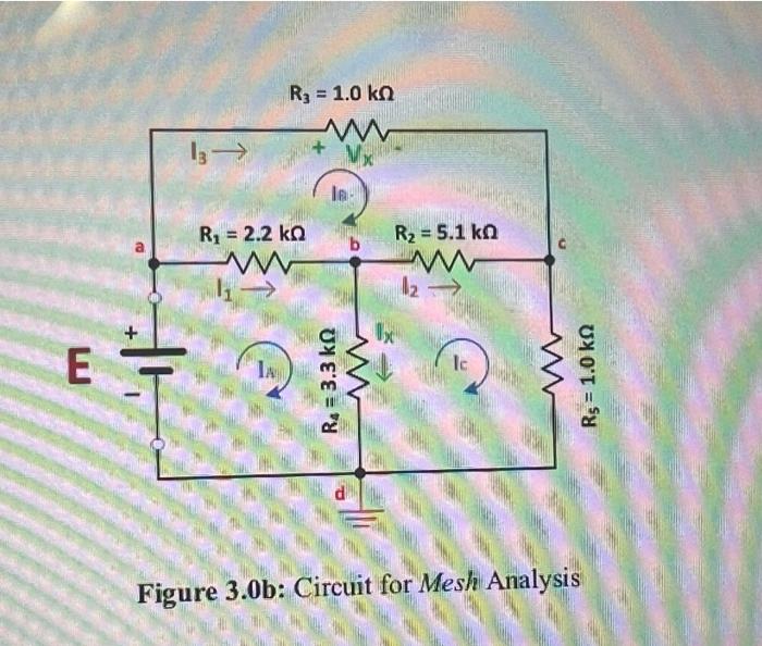 Solved (ii) Mesh Analysis: Using the mesh analysis technique | Chegg.com Solved (ii) Mesh Analysis: Using the mesh analysis technique | Chegg.com