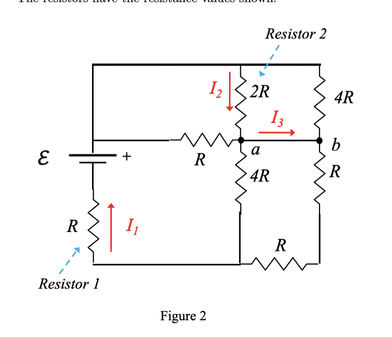 Consider the circuit with an ideal battery and a | Chegg.com
