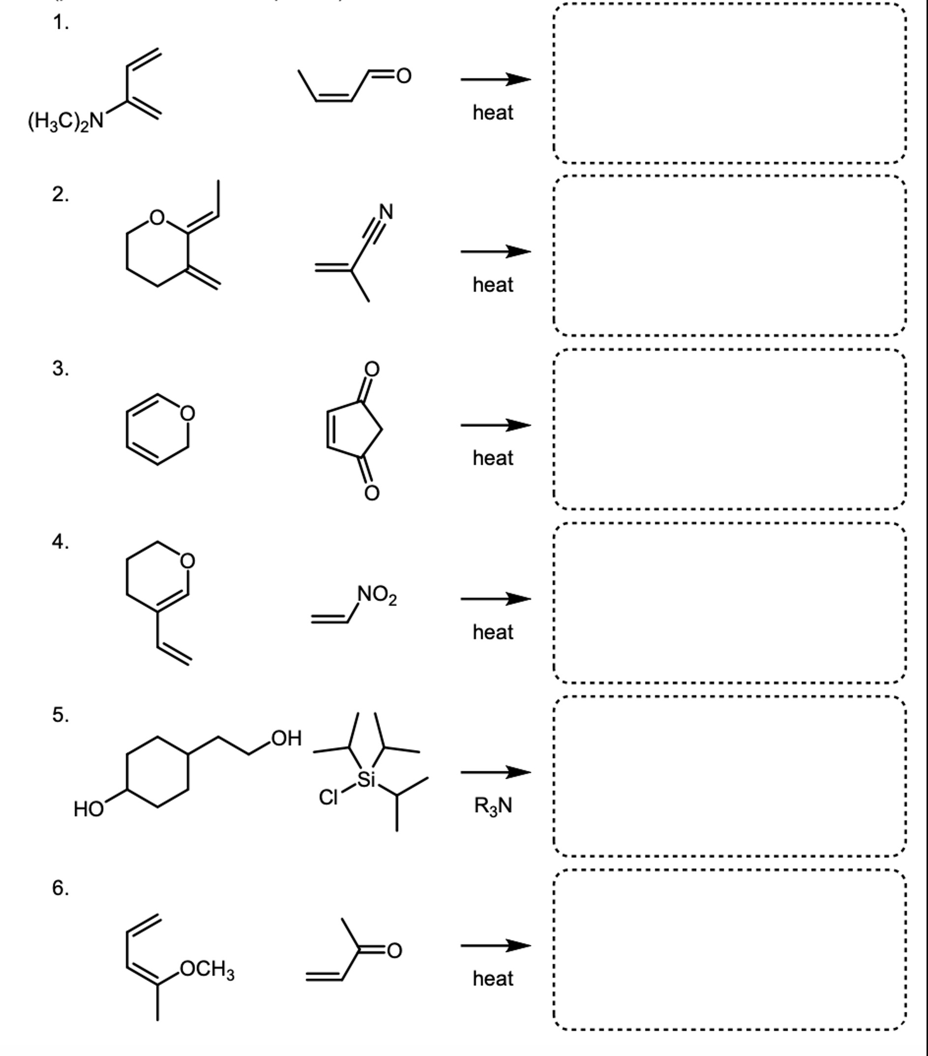 Please help with these practice problems!!Predict the | Chegg.com