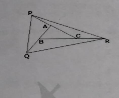 Solved In triangle ABC, sides AB, AC, and BC are extended | Chegg.com