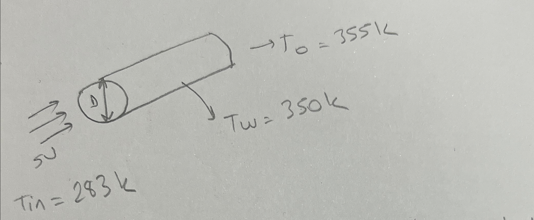 Solved K=0.6D=0.0003mNu =?Find Nu value | Chegg.com