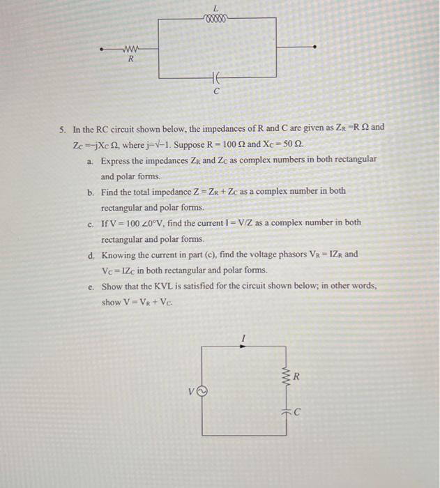 Solved 3. An electric circuit consists of two components as | Chegg.com