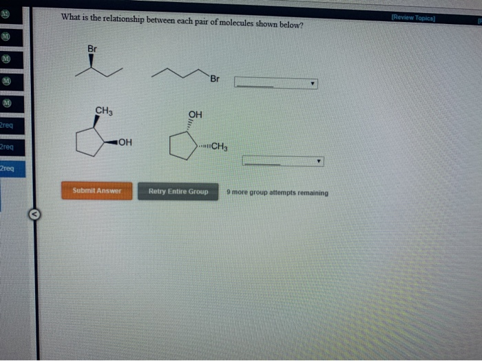 Solved What is the relationship between each pair of | Chegg.com