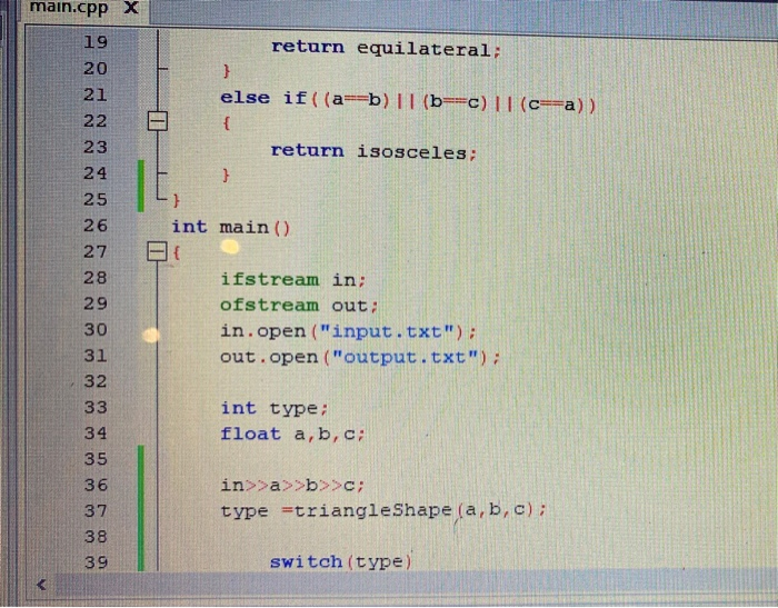 Solved please help, i do not understand why my output is | Chegg.com