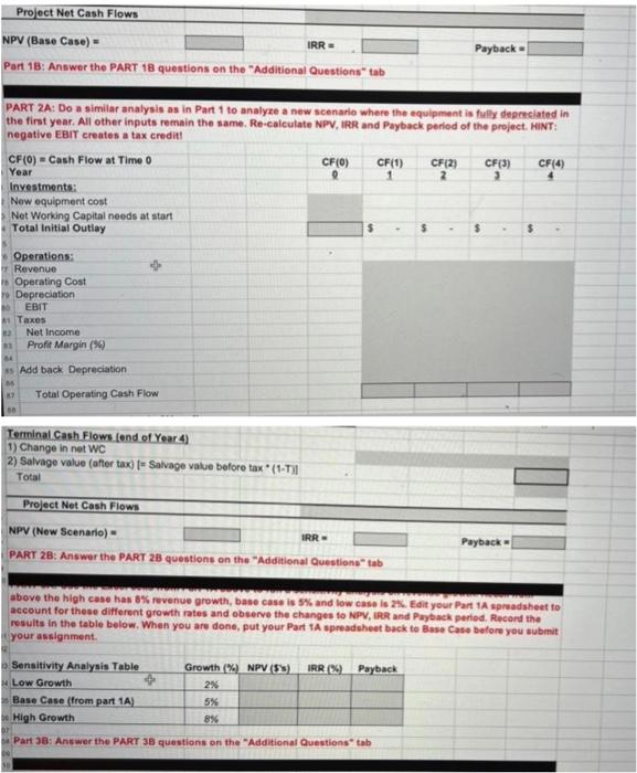 Solved Assignment Instructions: There are 3 parts to this | Chegg.com