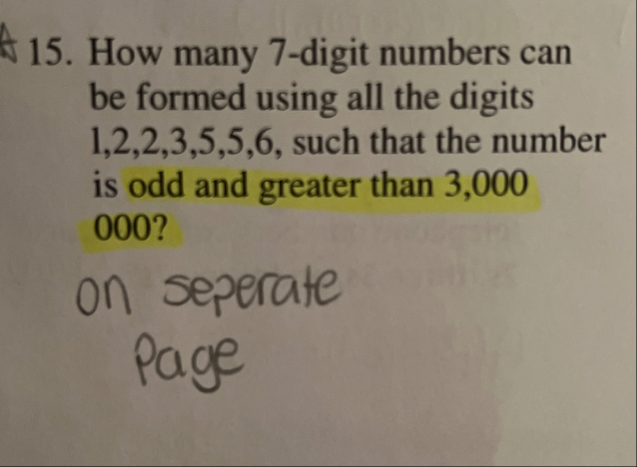 How many 7 -digit numbers can be formed using all the | Chegg.com