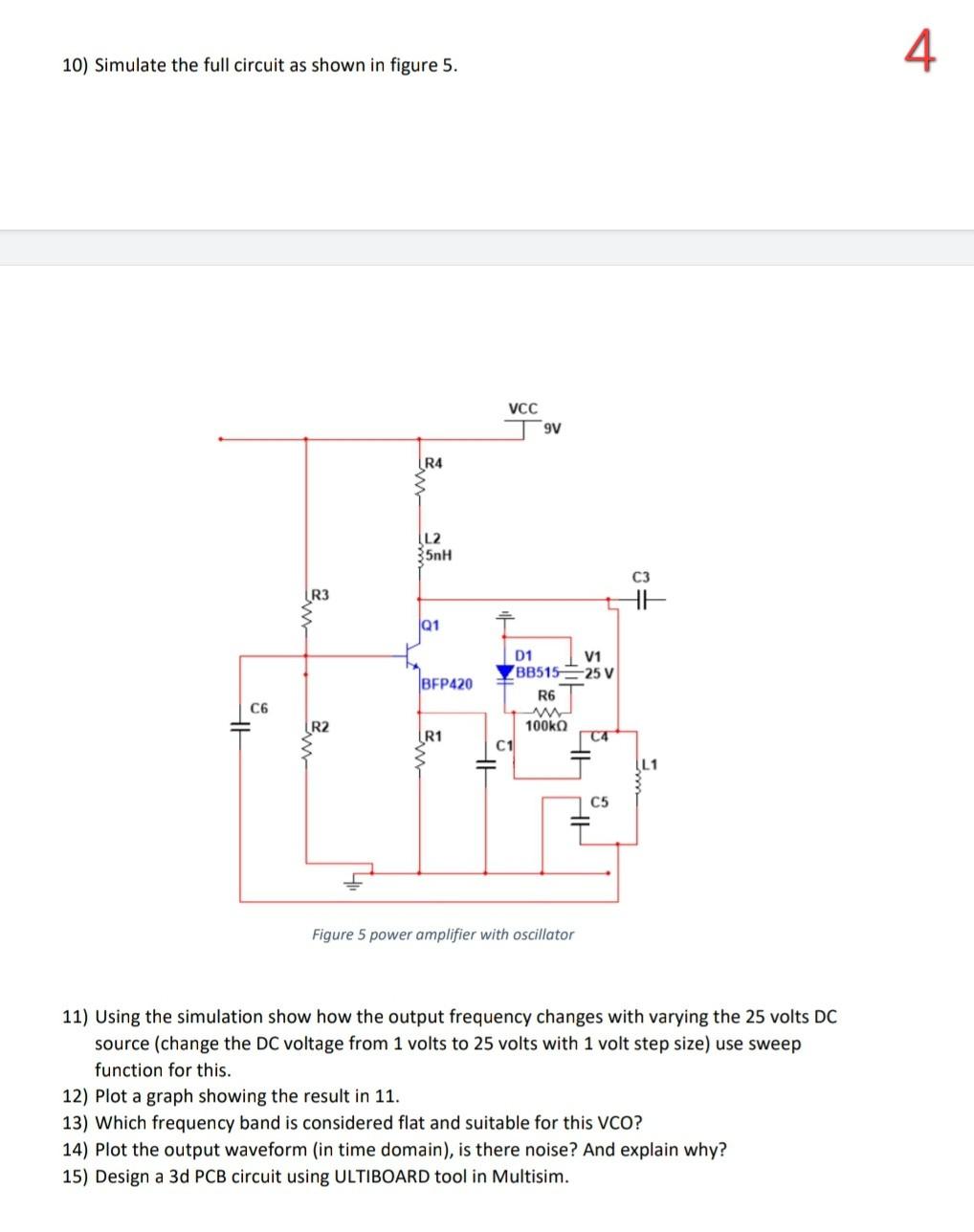 Solved do the simulation using multisim please firstly read | Chegg.com