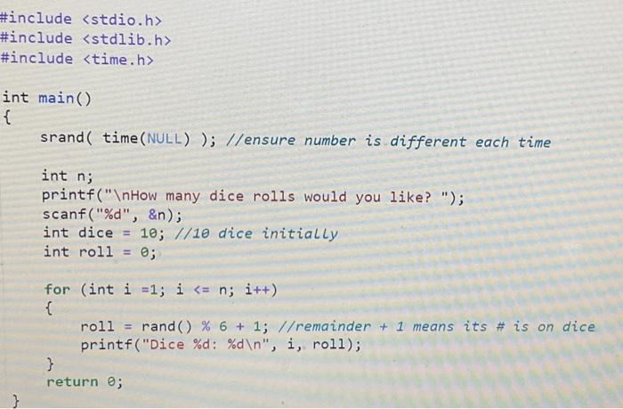 Solved how would i change this in c to get the average of | Chegg.com