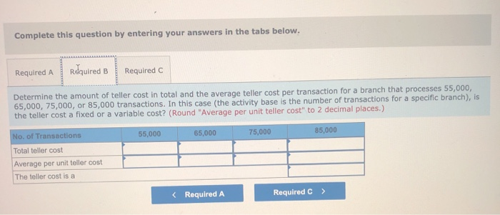 Solved Problem 11-23A (Algo) Context-sensitive nature of | Chegg.com