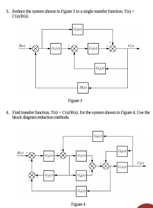 Solved 1. Reduce the block diagram shown in Figure 1 to a | Chegg.com