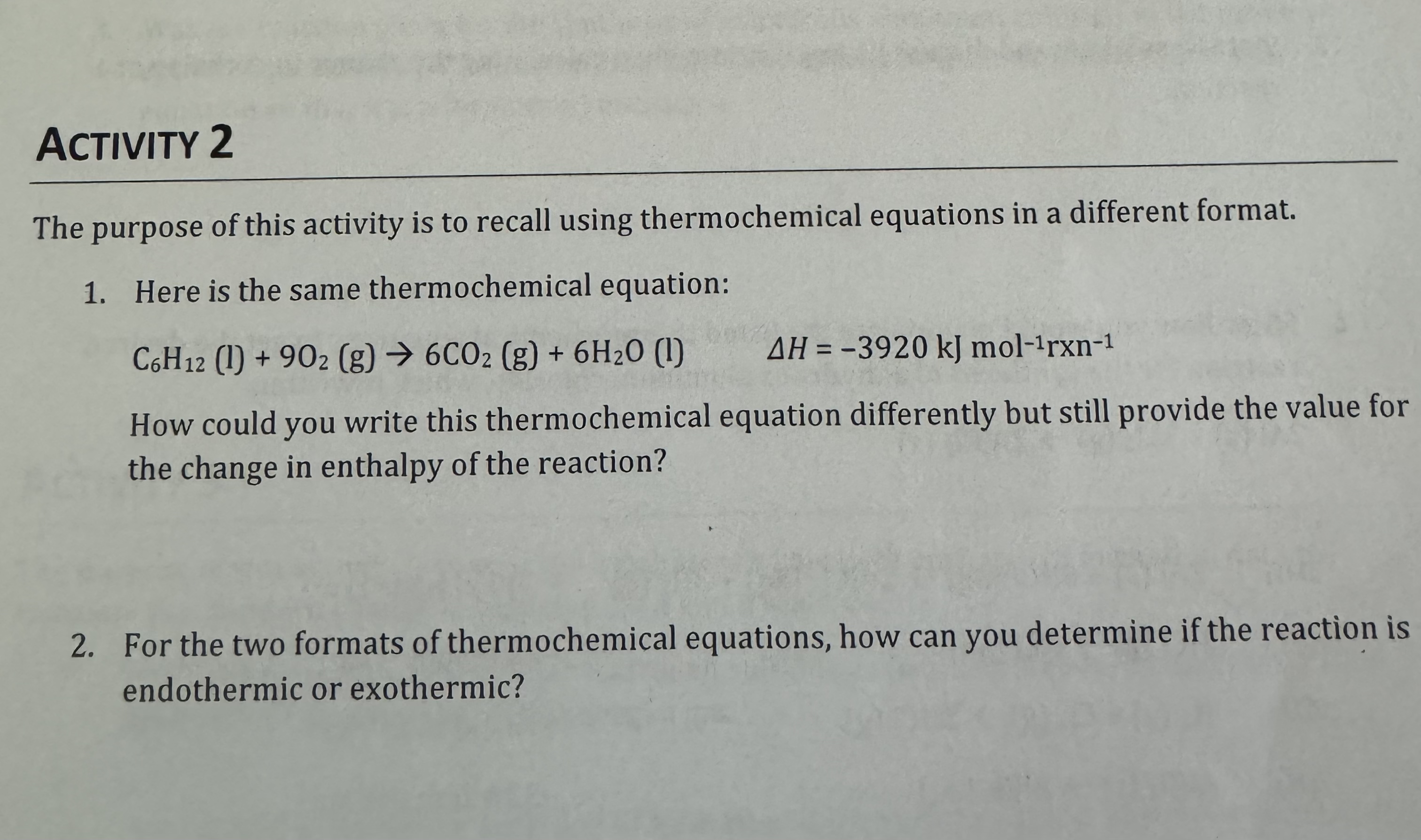 Solved ACTIVITY 2The purpose of this activity is to recall | Chegg.com