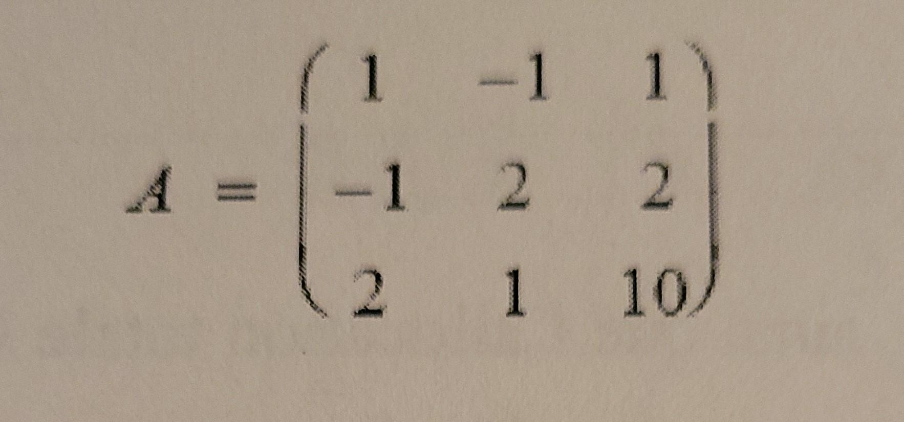Solved inverse the following matrix with the Gauss-Jordan's | Chegg.com