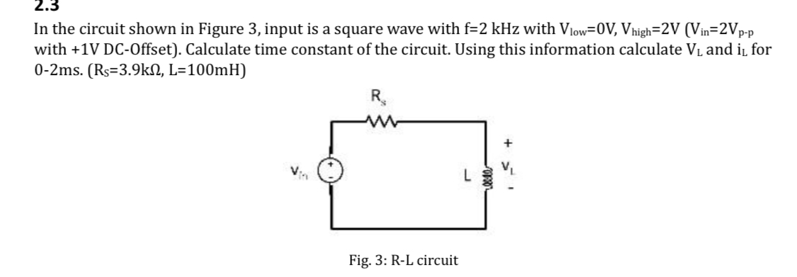 In the circuit shown in Figure 3, ﻿input is a square | Chegg.com