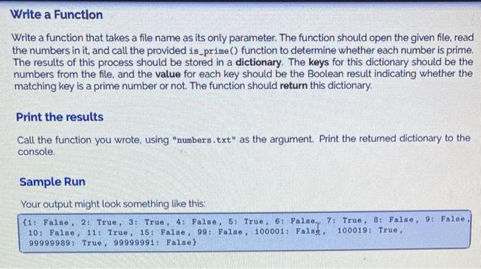 Solved Question 3 (6 points): Purpose: To practice reading | Chegg.com
