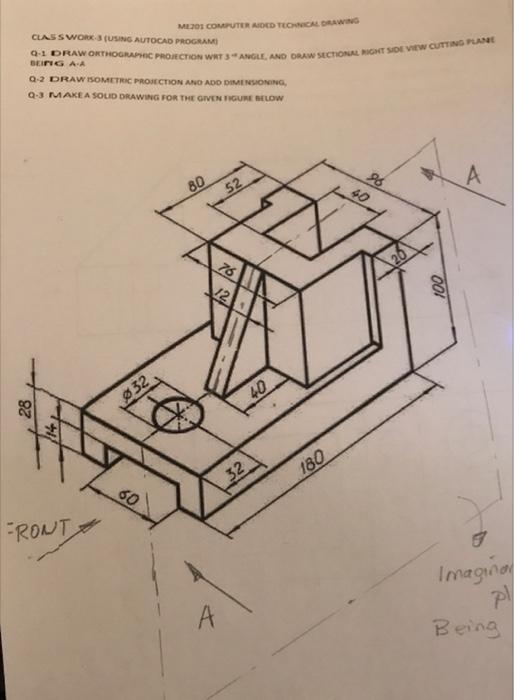 Solved please help me could you draw this figure on Autocad | Chegg.com