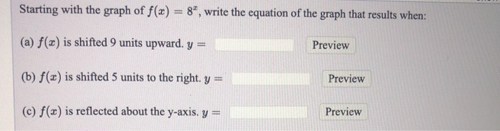 Solved Match each equation with a graph above. - - - - 2-2 2 | Chegg.com