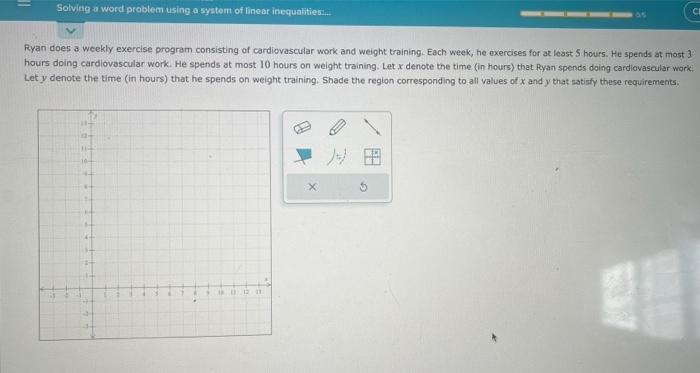 Solved Ryan does a weekly exercise program consisting of | Chegg.com