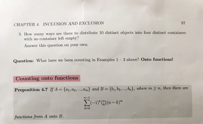 Solved 3. How many ways are there to distribute 24 distinct | Chegg.com