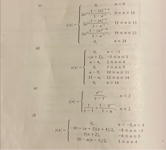 Solved Evaluate the following discrete-time convolution | Chegg.com