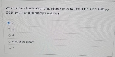 Solved Which of the following decimal numbers is equal to | Chegg.com