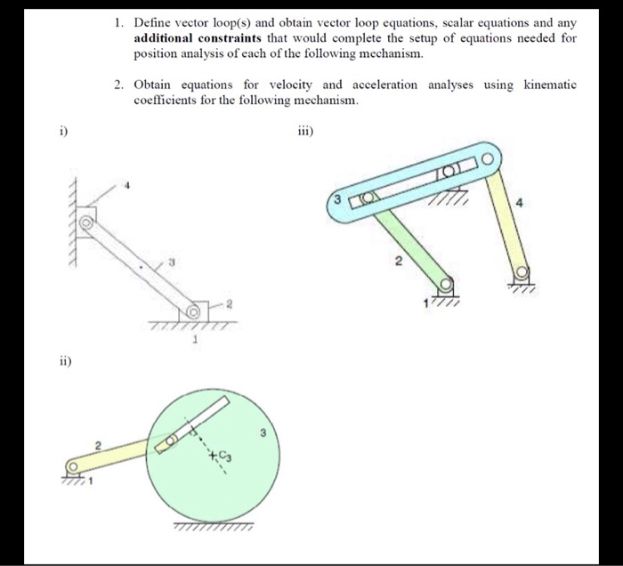 1 Define Vector Loop S And Obtain Vector Loop