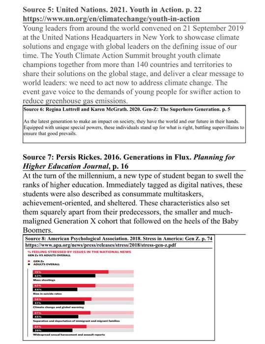 COMPLETE THE PARAGRAPH ON THE TOPIC OF "GENERATION | Chegg.com