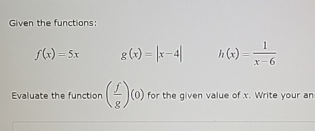 Solved Given the | Chegg.com