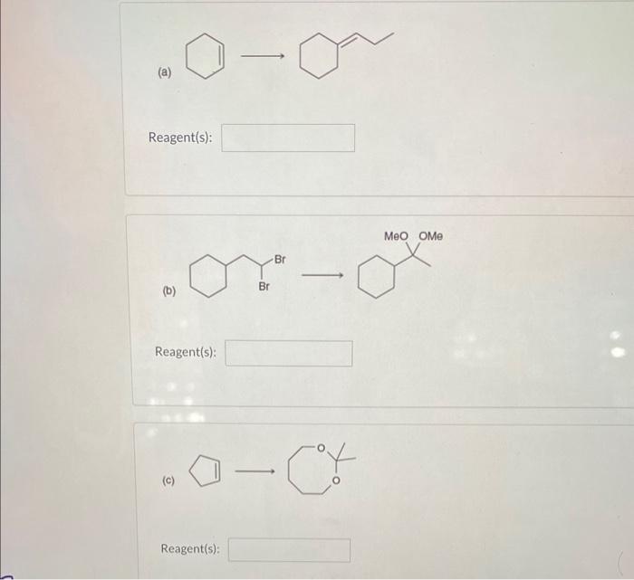 Solved Select the reagent(s) that would efficiently convert | Chegg.com