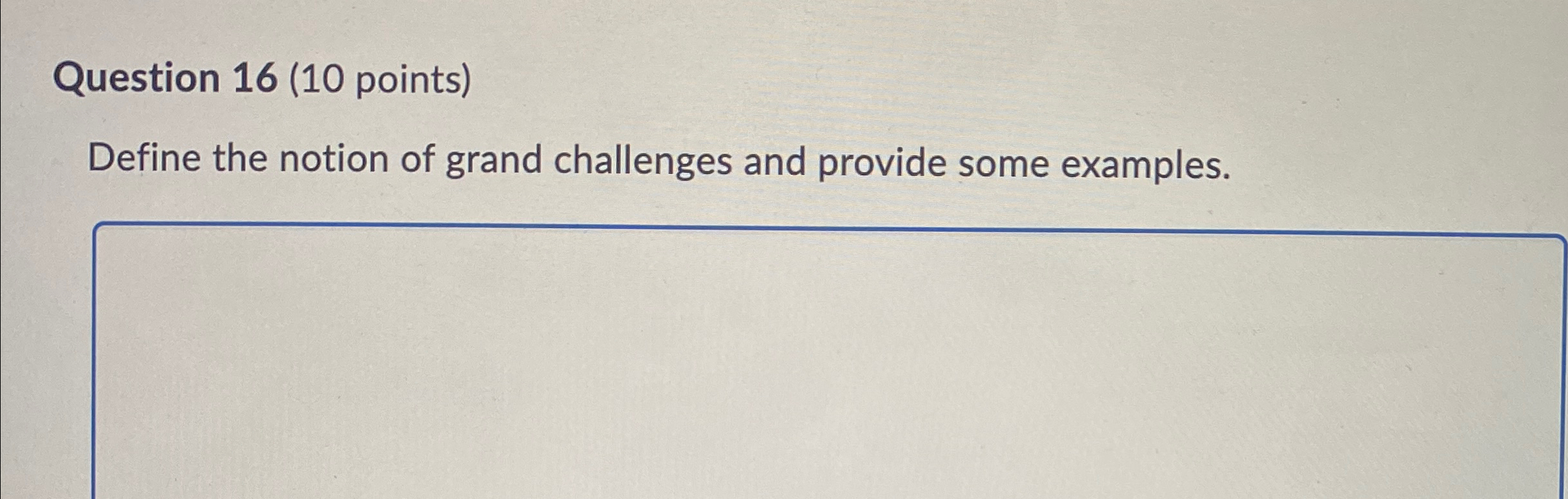 Solved Question 16 (10 points)Define the notion of grand | Chegg.com Solved Question 16 (10 points)Define the notion of grand | Chegg.com