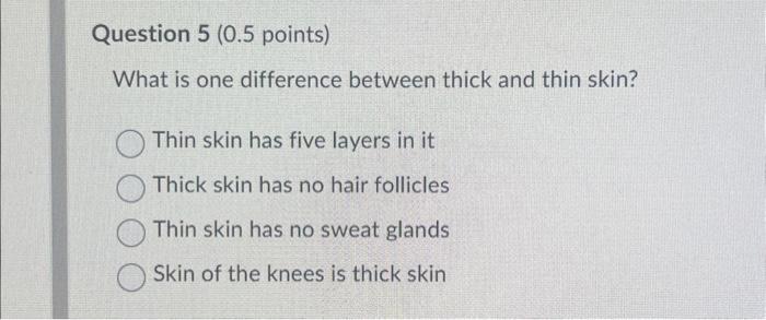 Solved Question 5 ( 0.5 points) What is one difference | Chegg.com Solved Question 5 ( 0.5 points) What is one difference | Chegg.com