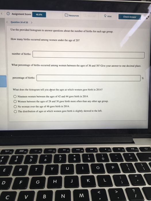 Solved Assignment Score: 48.6% Resources Hint Check Answer