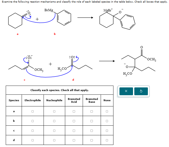 Solved Examine the following reaction mechanisms and | Chegg.com Solved Examine the following reaction mechanisms and | Chegg.com