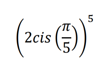 Solved (2cis(π5))5In polar notation | Chegg.com