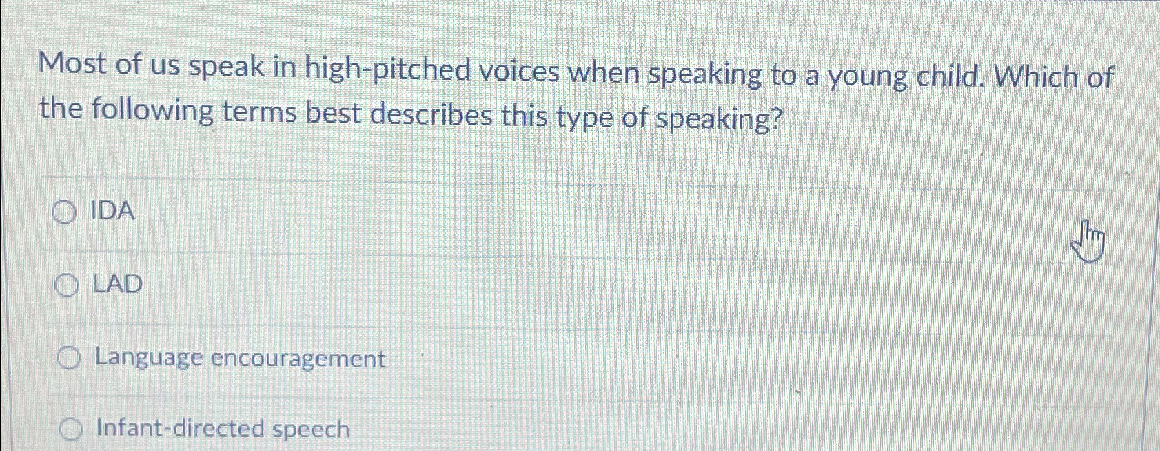 Solved Most of us speak in high-pitched voices when speaking | Chegg.com