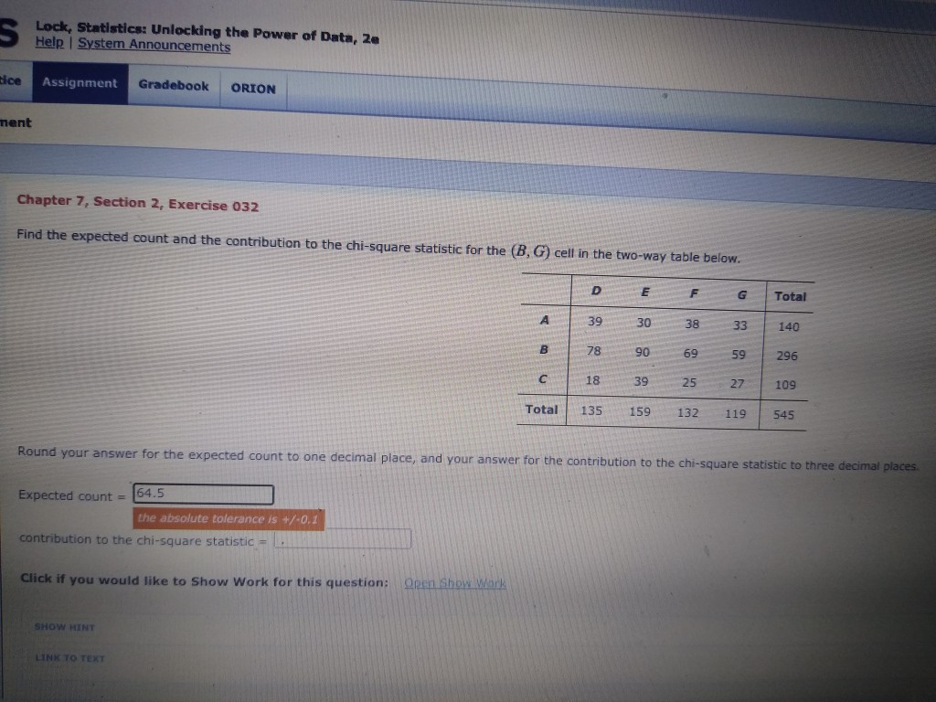 Solved S hele System Announcement the Power of Data: 2 dice | Chegg.com