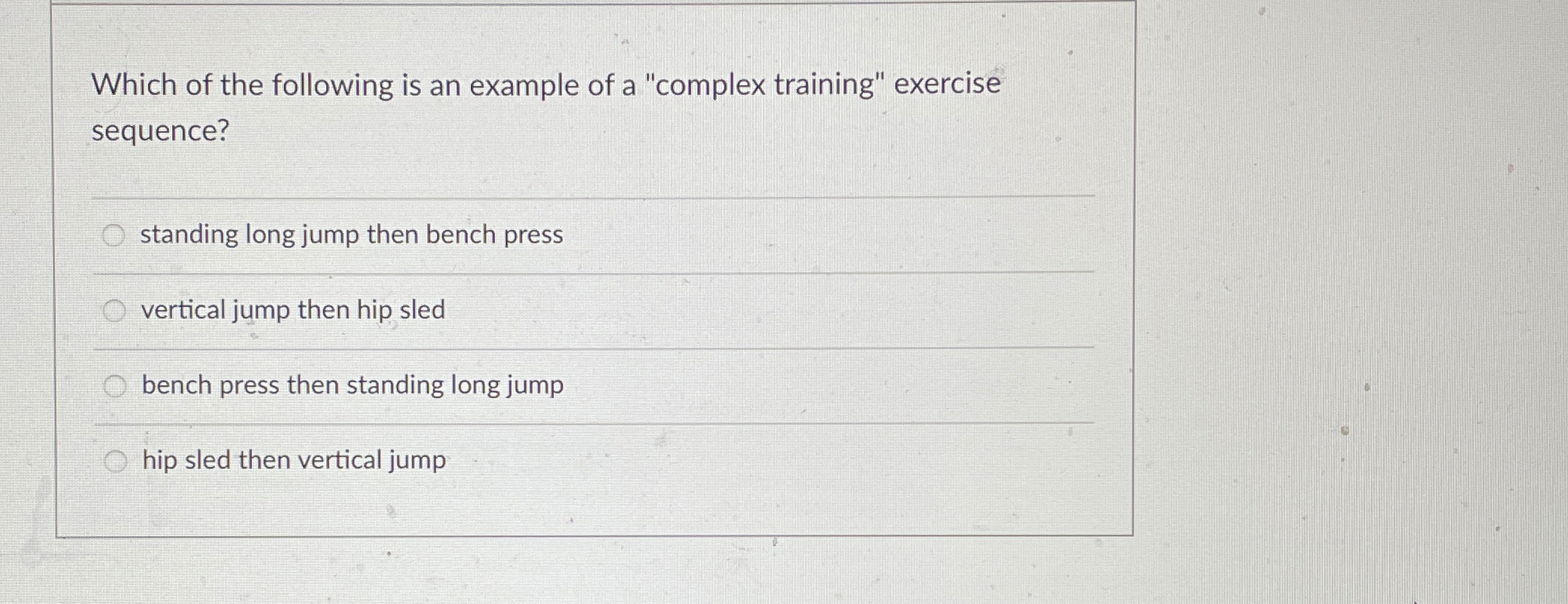 Solved Which of the following is an example of a "complex | Chegg.com