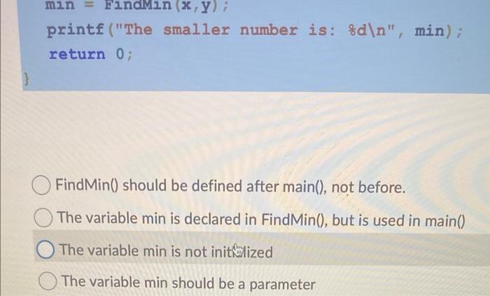 Solved For the following function, which is a valid function | Chegg.com
