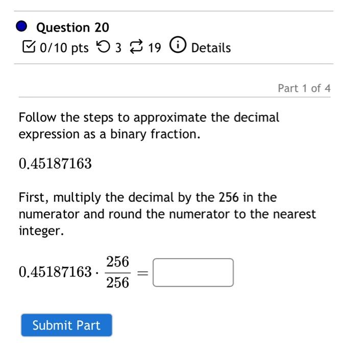 Solved Follow the steps to approximate the decimal | Chegg.com