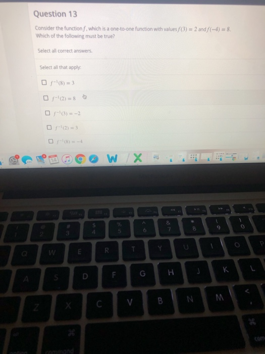 Solved Question 13 Consider the functions, which is a | Chegg.com