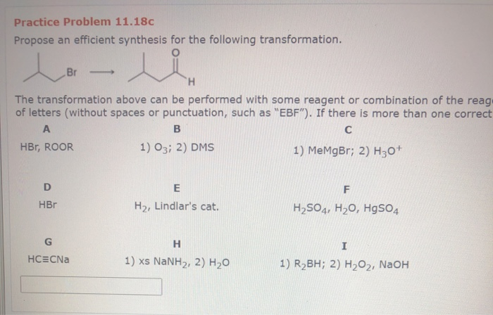 Solved Practice Problem 11.180 Propose an efficient | Chegg.com