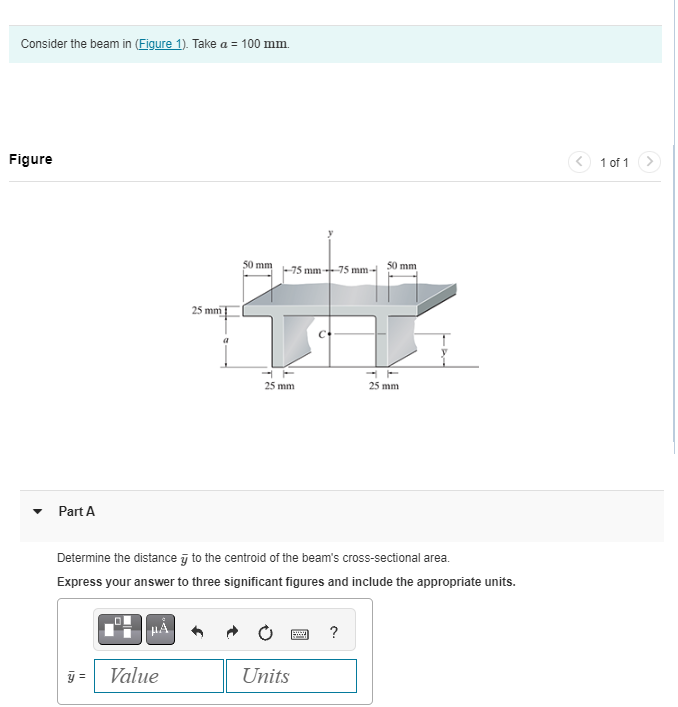Solved Consider the beam in (Figure 1). ﻿Take | Chegg.com